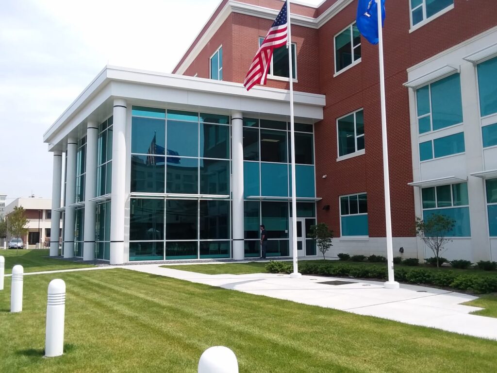Cladding Stamford Police Building | 3D panels